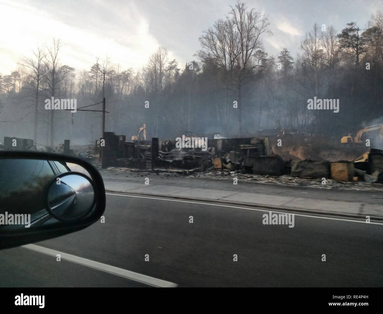 The devastation following the fires hi-res stock photography and images ...