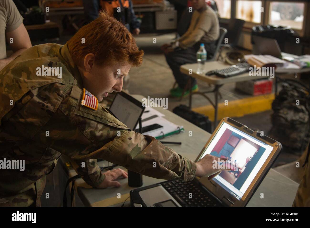 U.S. Army 1st Lt. Brittney Wudstrack assigned, to 59th CBRN Company ...