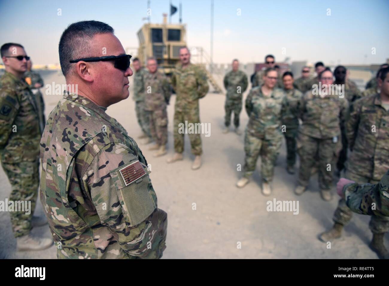 Air Force Chief Master Sgt. Mitchell Brush, senior enlisted advisor to ...