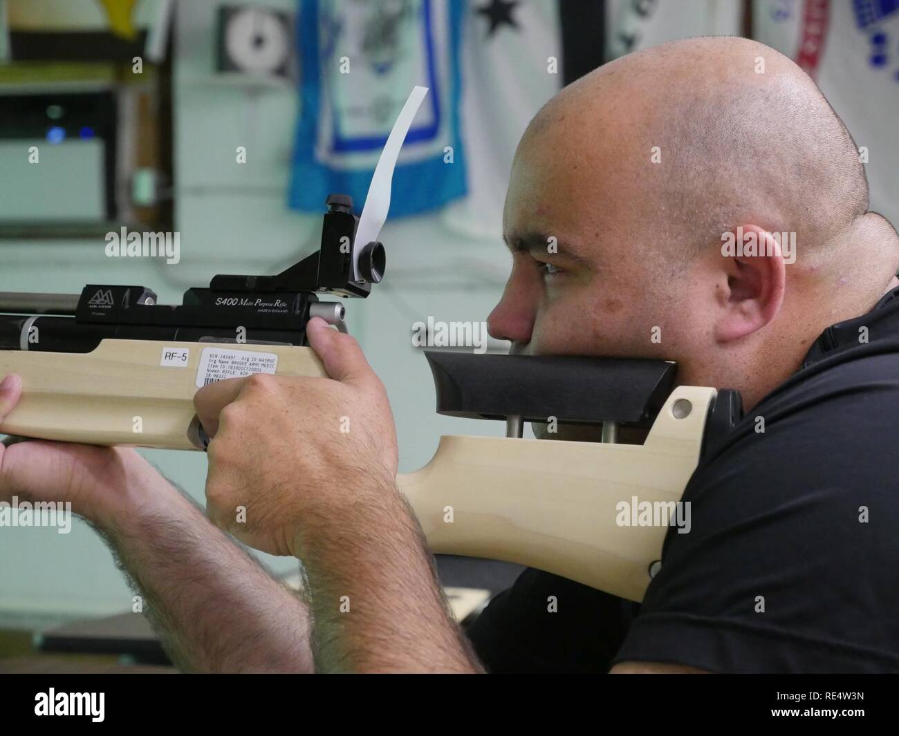 U.S. Army Sgt. David Crook, Bravo Company, Warrior Transition Battalion ...