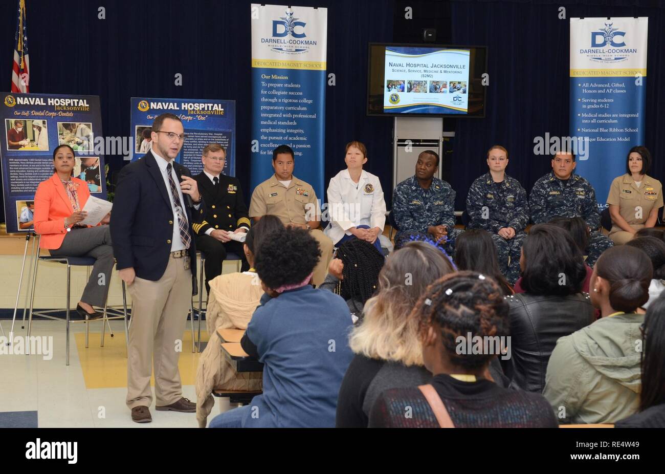 JACKSONVILLE, Fla. (Nov. 22, 2016) - Osama Zakaria, assistant principal ...