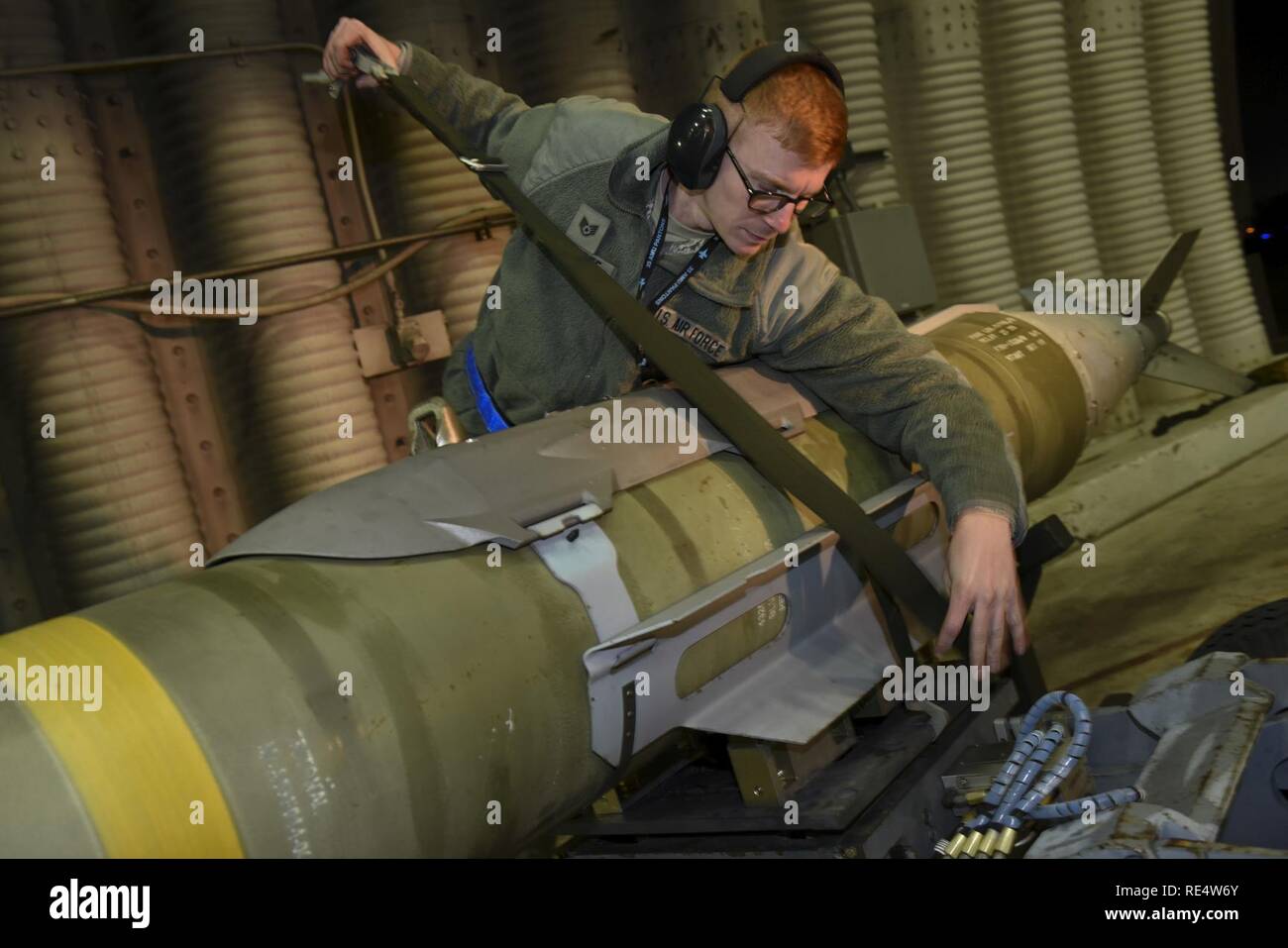 Staff Sgt. Kenneth Gullette, 35th Aircraft Maintenance Unit weapons ...