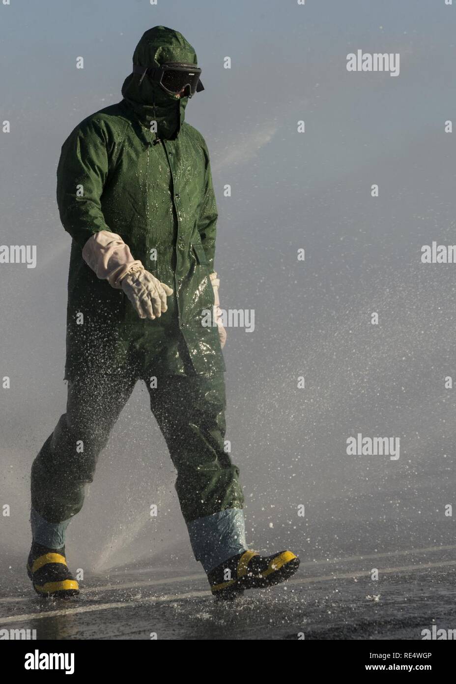 Countermeasure wash down sprinkler system hi-res stock photography and ...