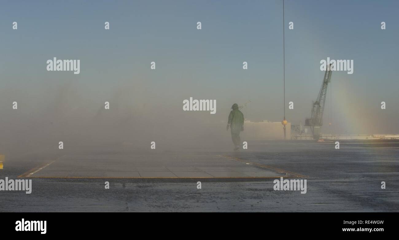 Countermeasure wash down sprinkler system hi-res stock photography and ...