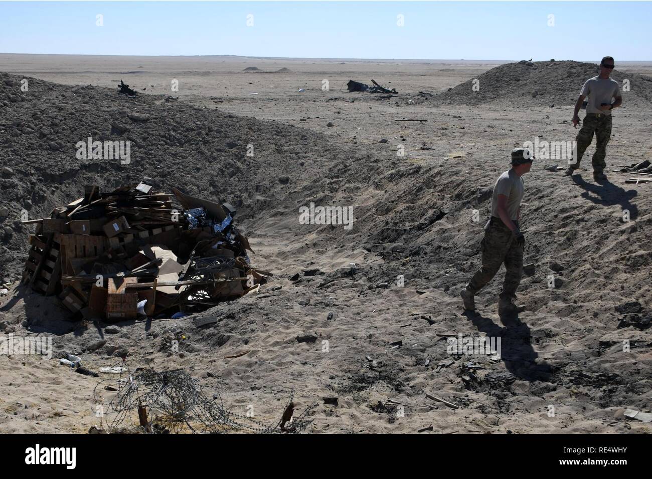 Tech Sgt. Cody Cochran, 386th Explosive Ordnance Disposal team leader ...