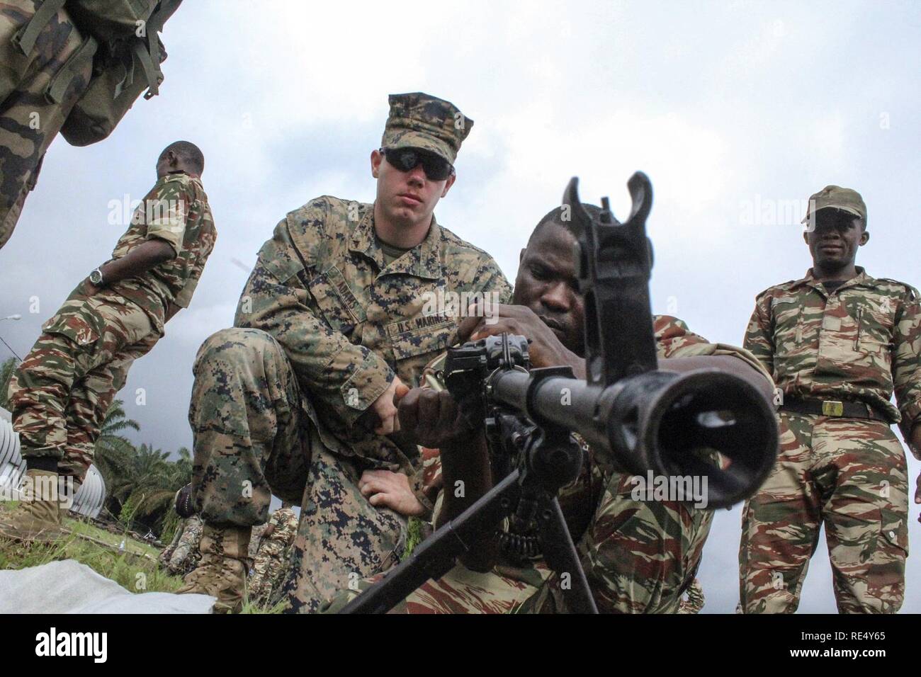 Lance Cpl. Jordan Adams, a rifleman with Special Purpose Marine Air ...
