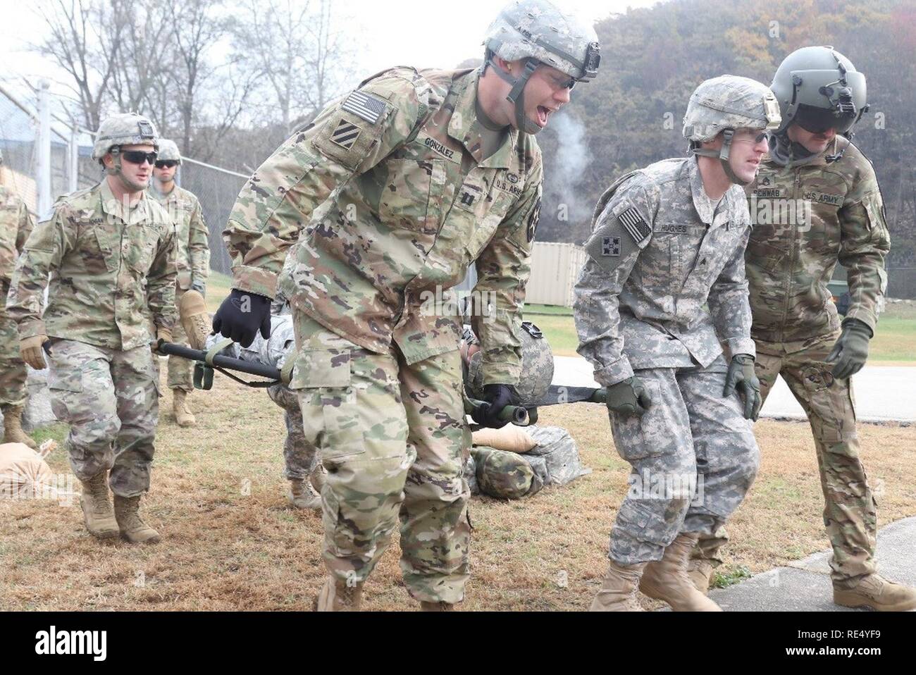 Camp Casey, South Korea -- Medics of 6th Battalion, 37th Field ...
