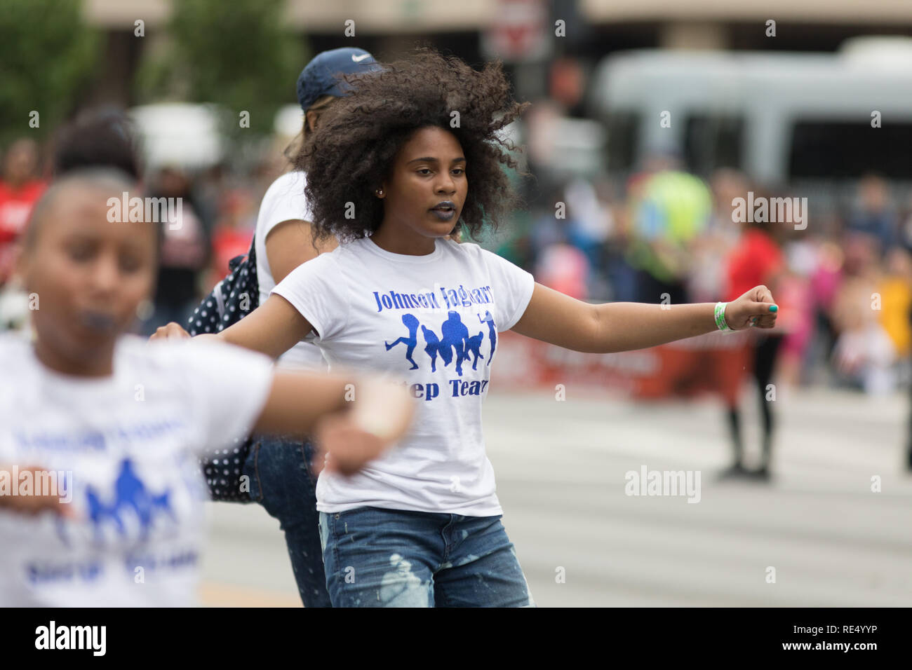 Louisville, Kentucky, USA - May 03, 2018: The Pegasus Parade, Johnson ...