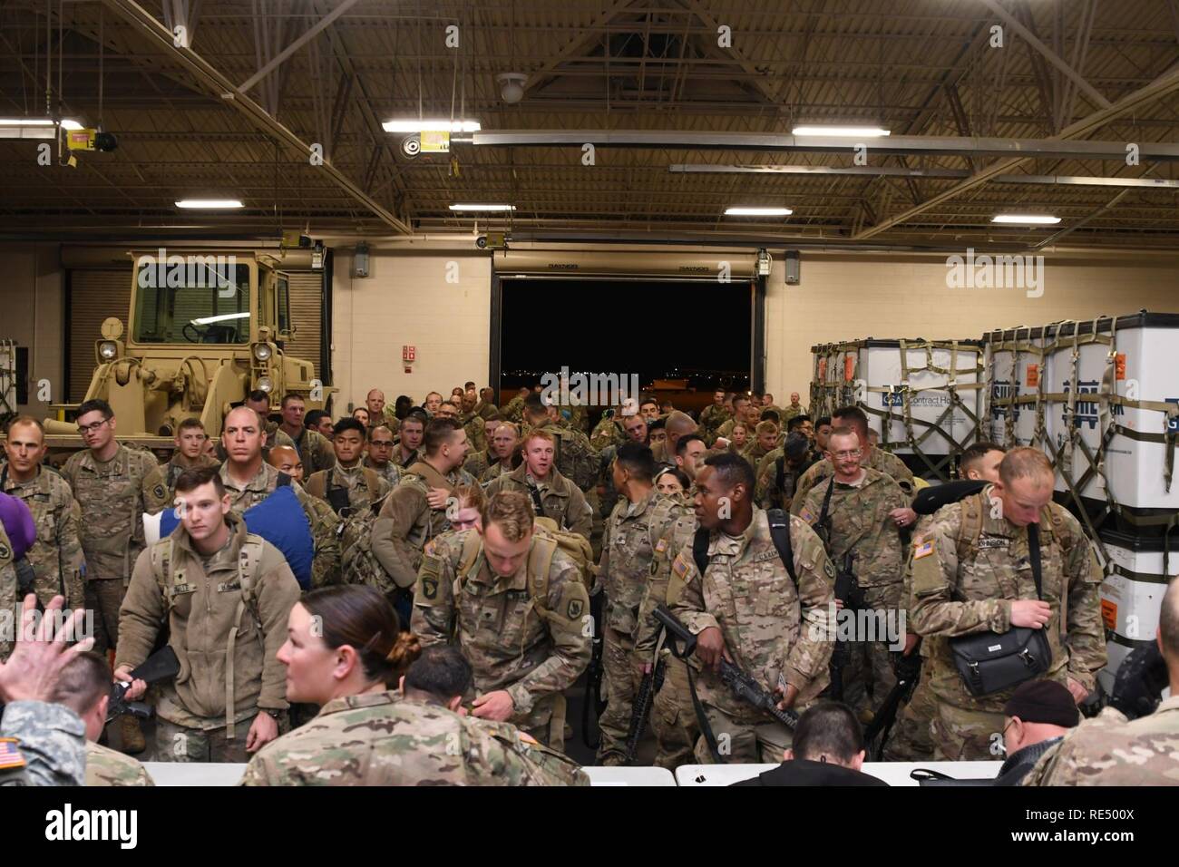 Soldiers assigned to the 176th Engineer Company complete their weapons ...