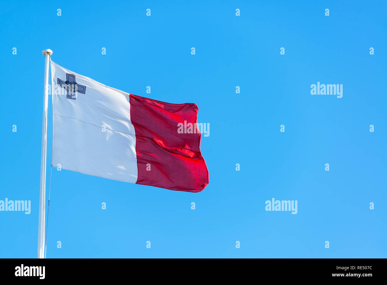 Malta maltese flag hi-res stock photography and images - Alamy