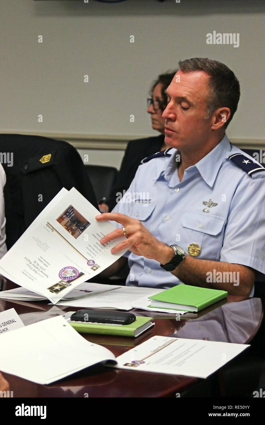 U.S. Air Force Brig. Gen. George Degnon, deputy commanding general ...