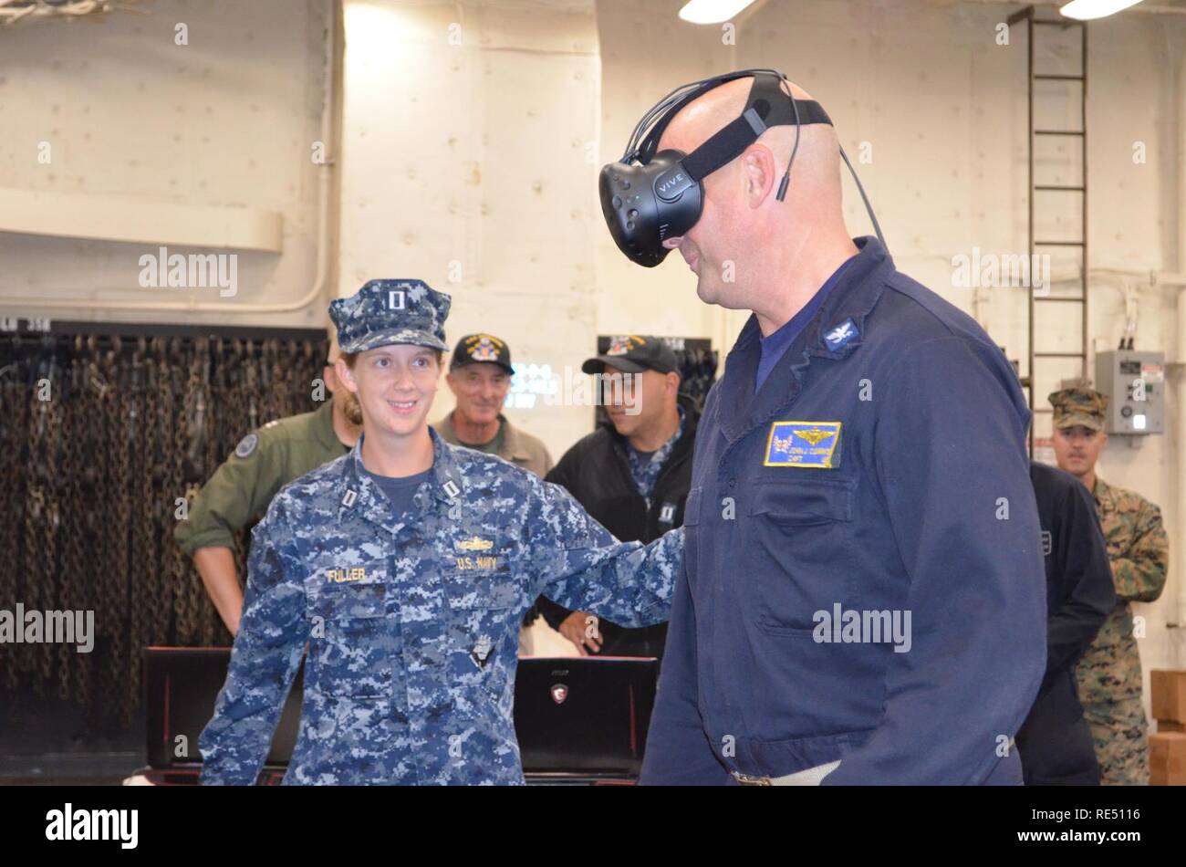 SAN DIEGO (Nov. 21, 2016) – Lt. Jessica Fuller, assigned to Space and ...