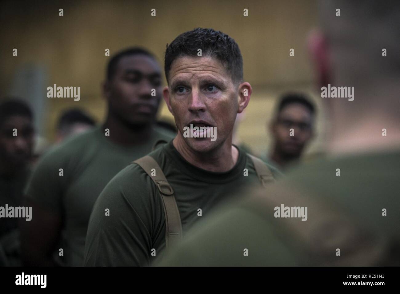 1st maw flight line run motivational run hi-res stock photography and ...