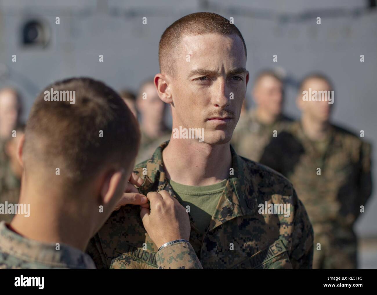 Corporal Cole Trusnovek with Light Armored Reconnaissance, Battalion ...