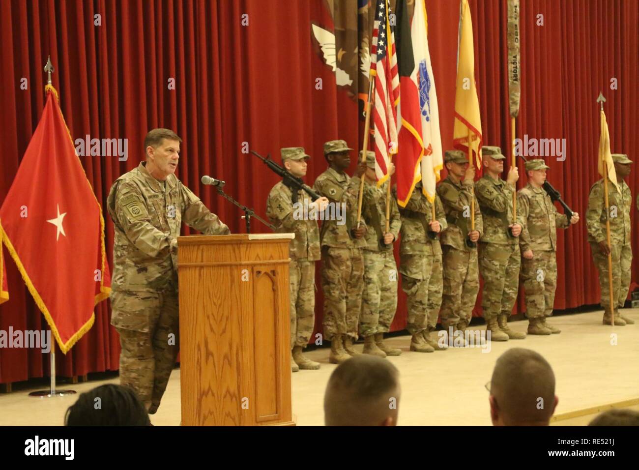 Maj. Gen. Flem B. "Donnie" Walker, Jr., 1st Theater Sustainment Command ...