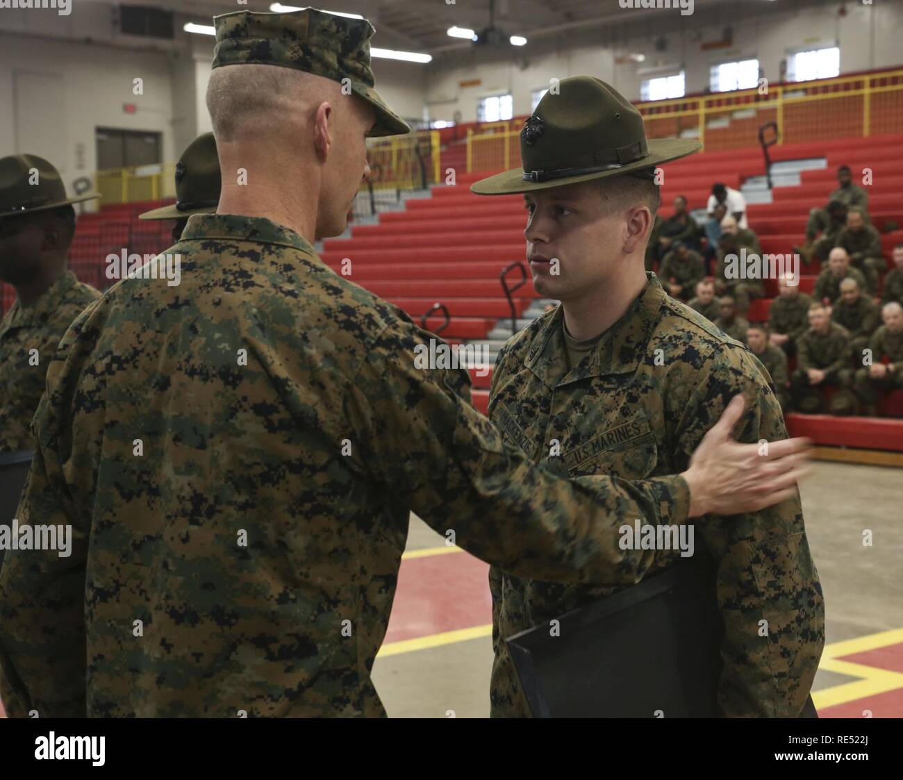 Drill Instructor Sgt. Jacob Mackenzie is meritoriously promoted to ...