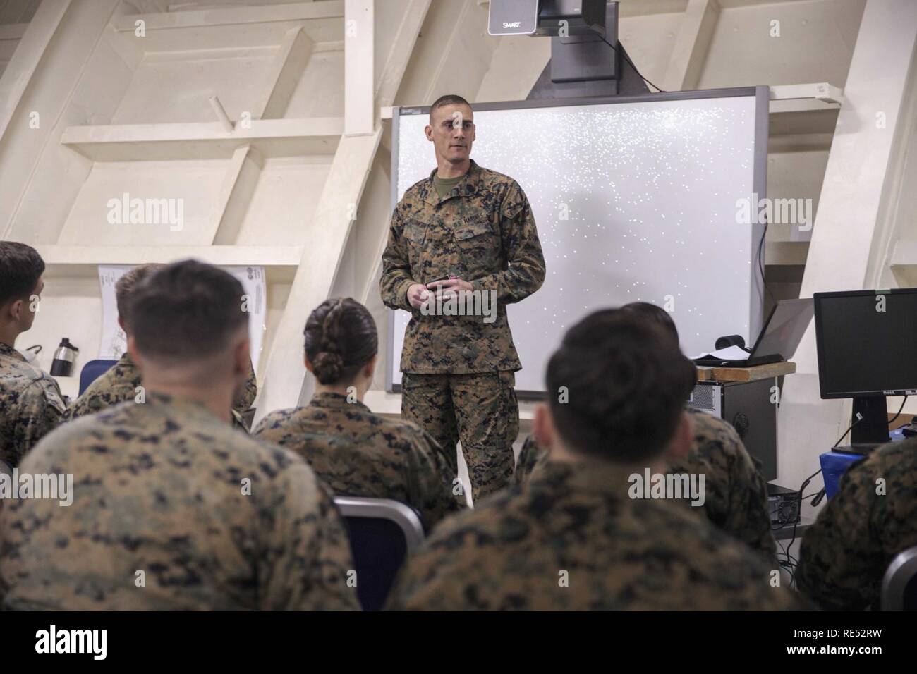 Sgt. Maj. Jay Williamson, sergeant major of the 22nd Marine ...