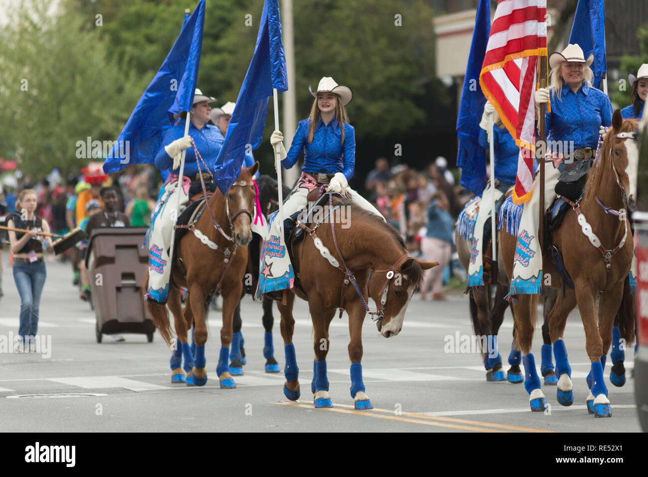 Cowgirls Riding Horses High Resolution Stock Photography and Images - Alamy