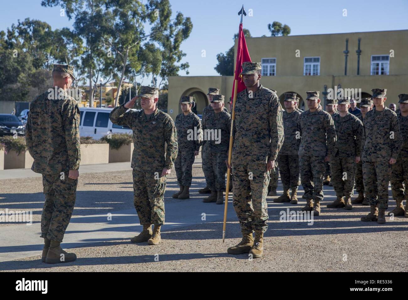 Brigadier Gen. Ryan P. Heritage, commanding general, Marine Corps ...