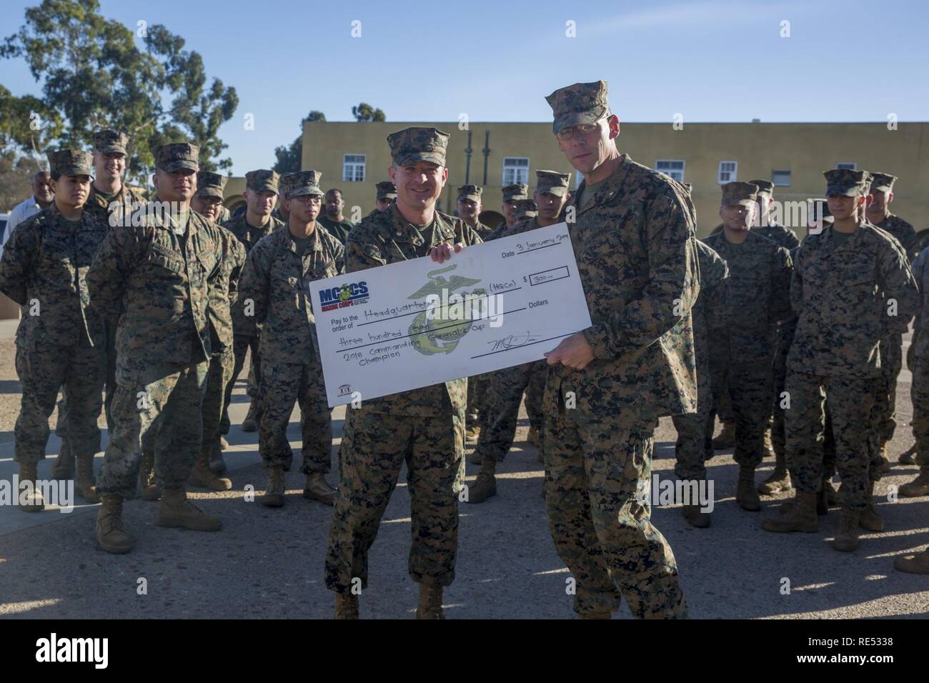 Brigadier Gen. Ryan P. Heritage, commanding general, Marine Corps ...