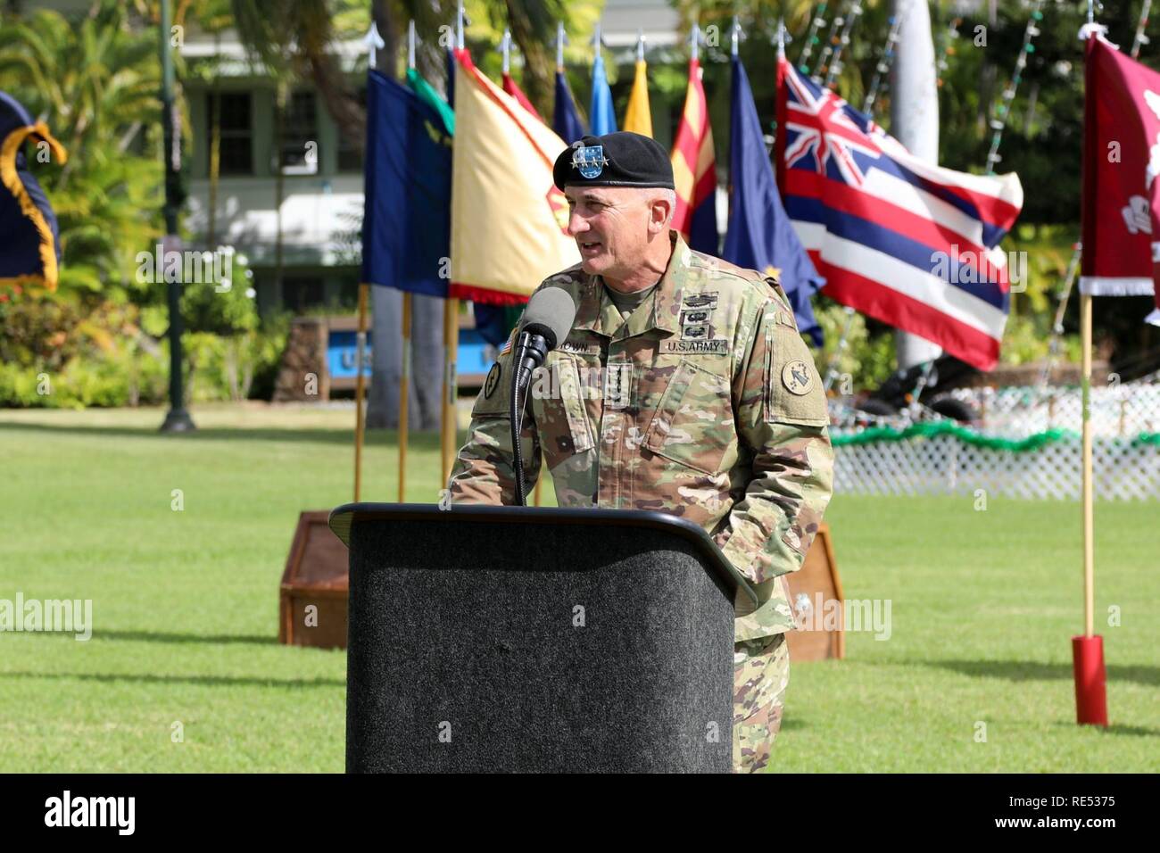 U.S. Army Pacific Commanding General, Gen. Robert Brown welcomed incoming Australian Deputy ...