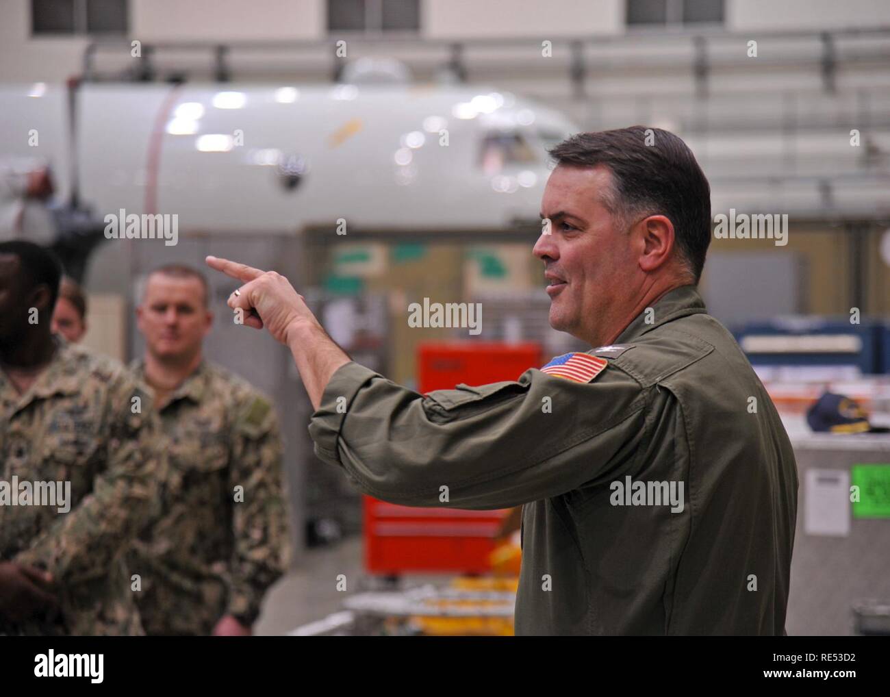 OKINAWA, Japan (Jan. 5, 2019) — Capt. Kevin Long, Commander, Patrol and ...