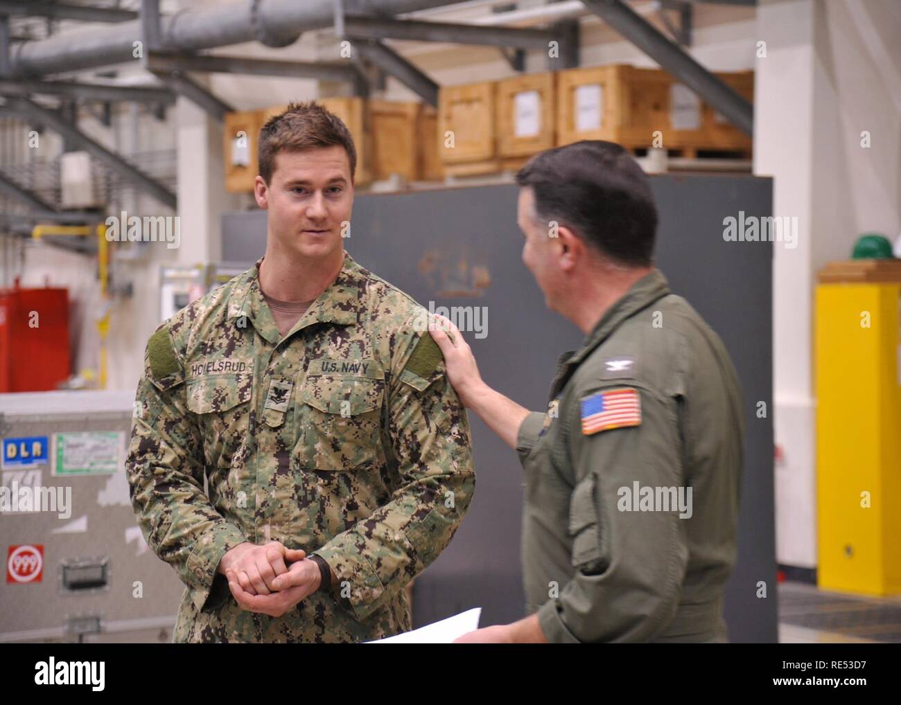 OKINAWA, Japan (Jan. 5, 2019) — Capt. Kevin Long, Commander, Patrol and ...