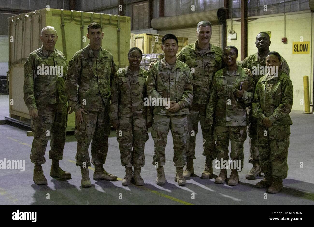 Brigadier General Clint Walker, 184th Sustainment Command, Col. Todd ...