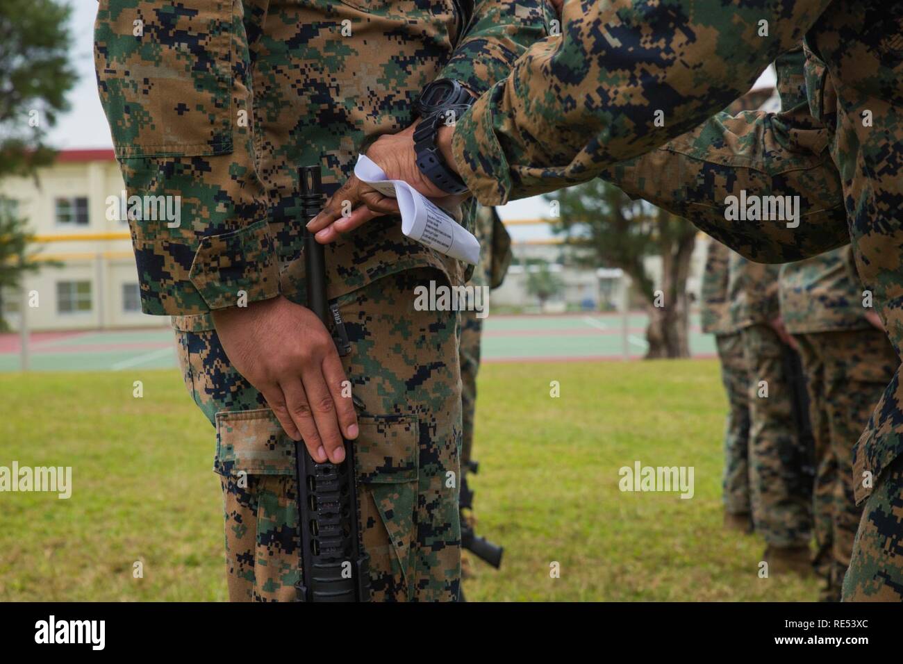 Staff Sgt. Robert Mobley, transmissions chief with the 31st Marine ...