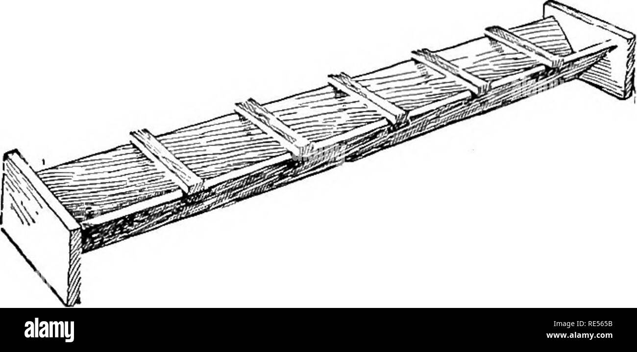 Feeding troughs Black and White Stock Photos & Images - Alamy