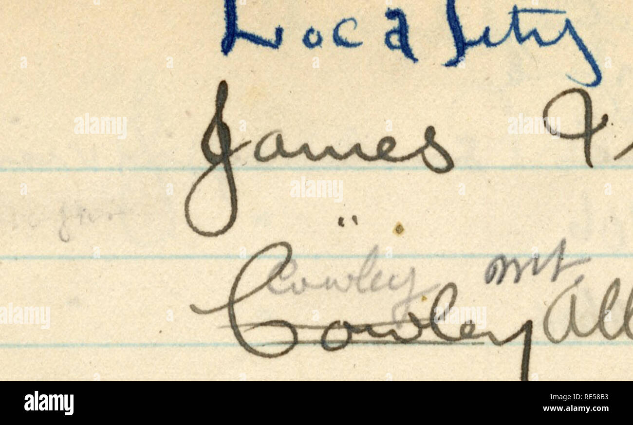 . Joseph R. Slevin Galapagos expedition journal and collecting ...