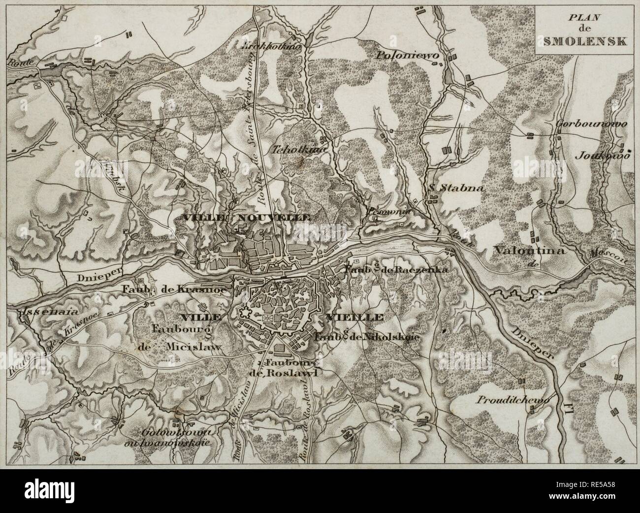 Dnieper River Map Russia