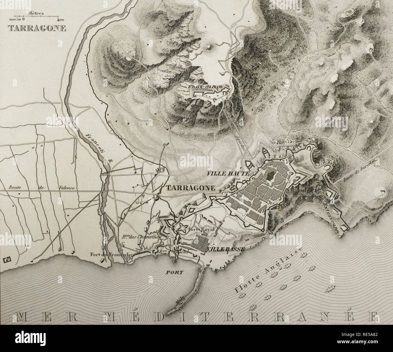 Map of spanish armada hi-res stock photography and images - Alamy