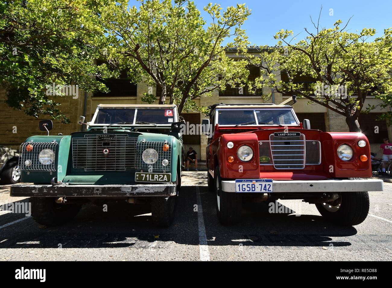 Classic land rovers hi-res stock photography and images - Alamy