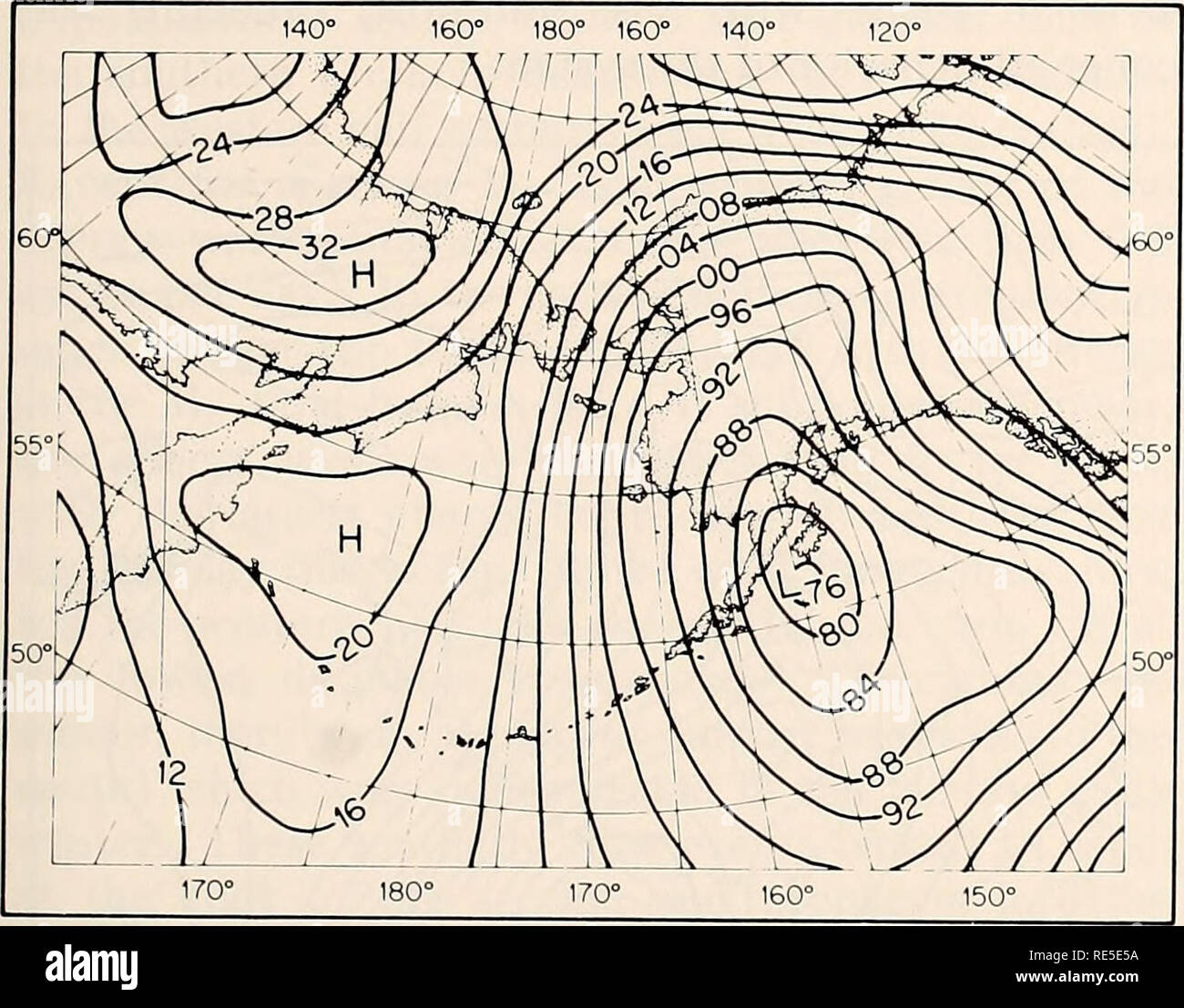 Surface pressure charts hi-res stock photography and images - Alamy