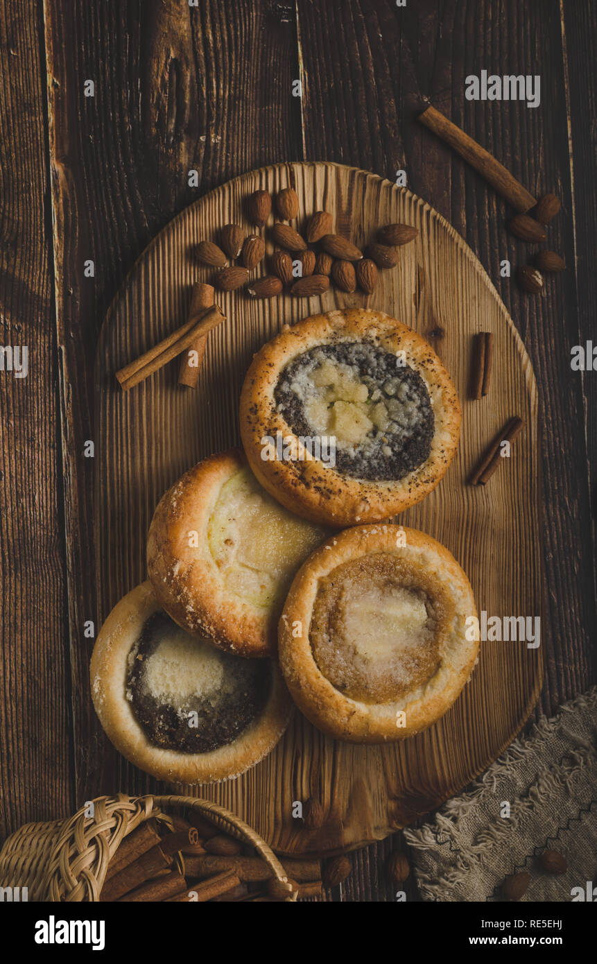 Old Bohemian cakes, vintage dessert from Czech Republic Stock Photo - Alamy