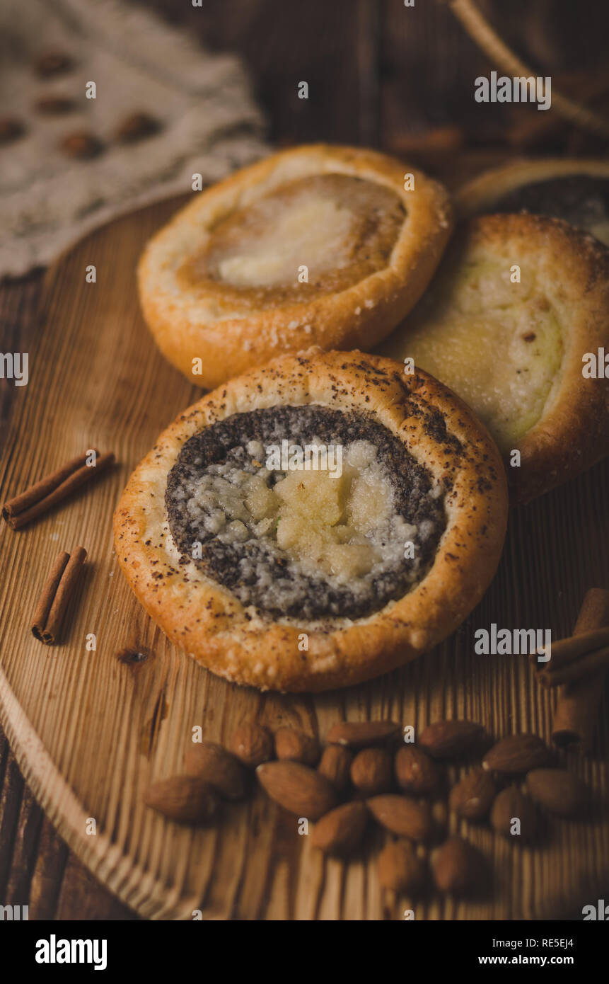 Old Bohemian cakes, vintage dessert from Czech Republic Stock Photo - Alamy