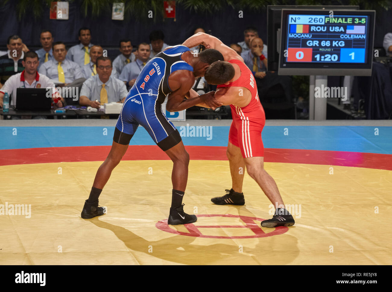 Wrestling Takedown High Resolution Stock Photography and Images - Alamy