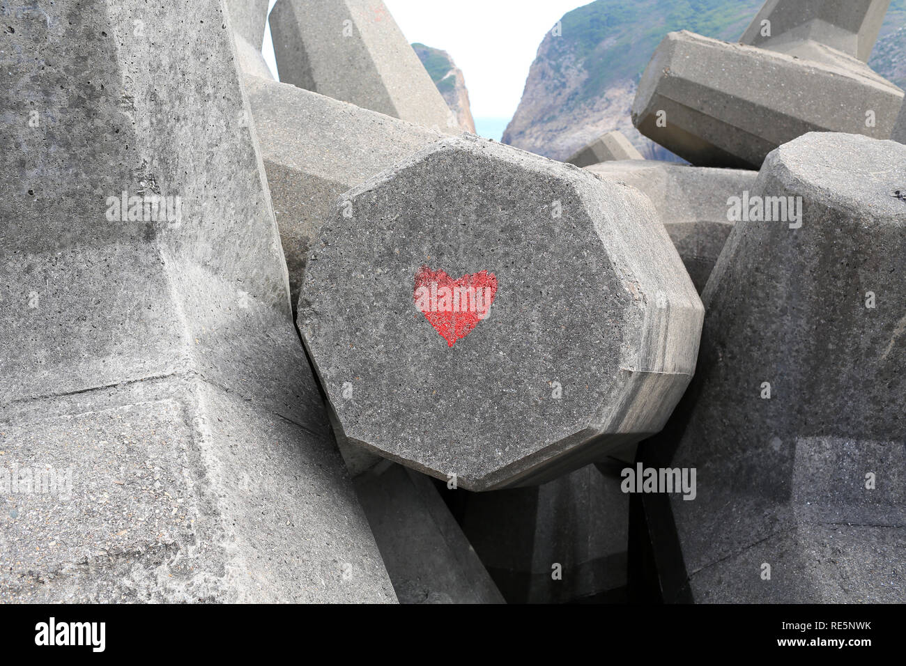 Dolos blocks hi-res stock photography and images - Alamy