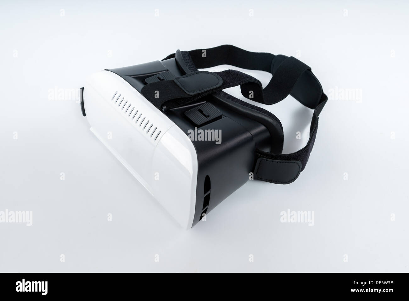Virtual reality VR goggles isolated on white background Stock Photo - Alamy