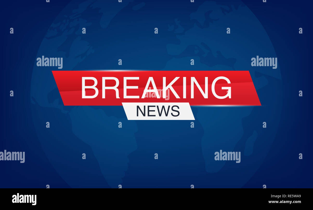 Tv vector bars, breaking news banner, News banner for tv streaming ...