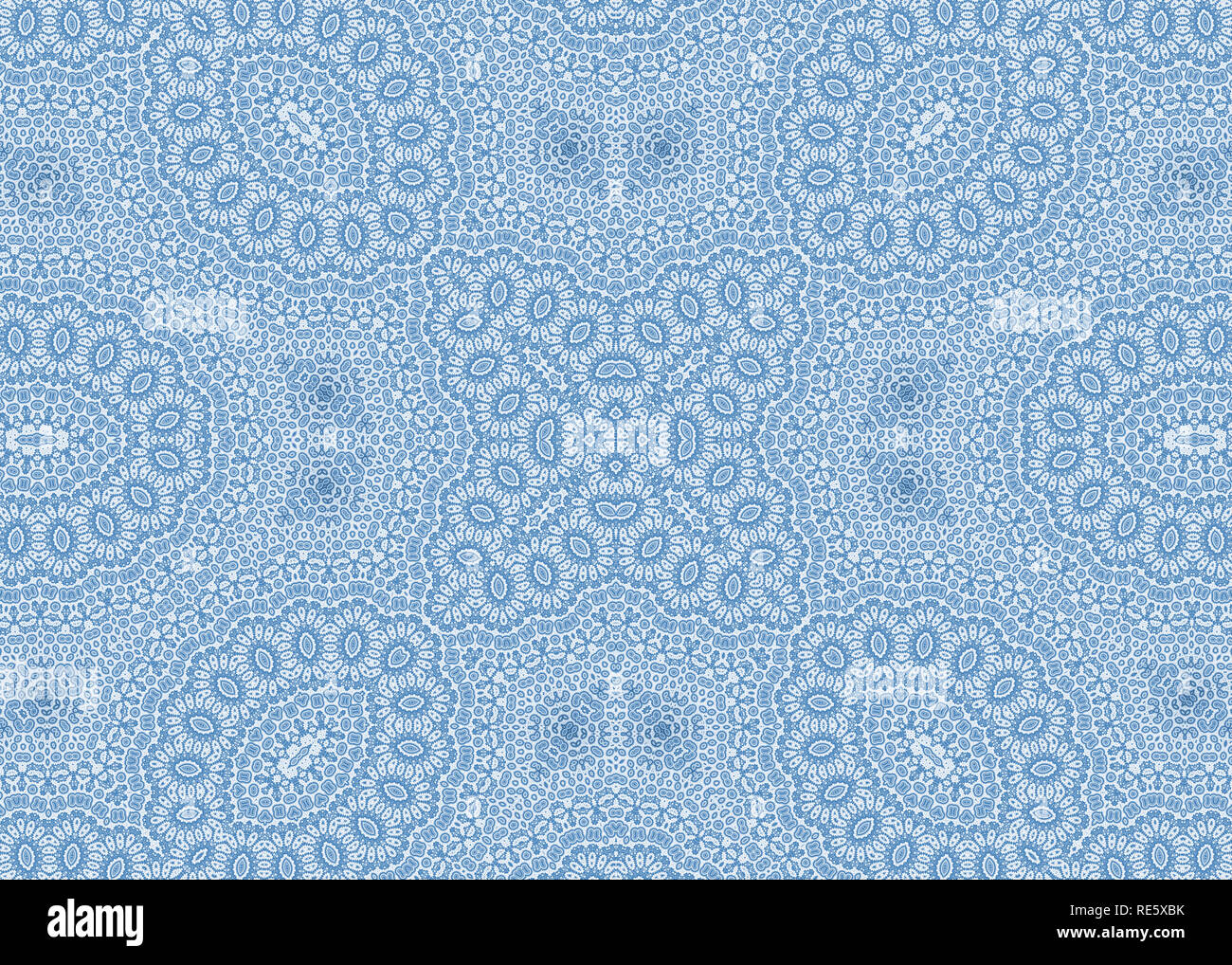 Blue abstract ornamental background Stock Photo - Alamy