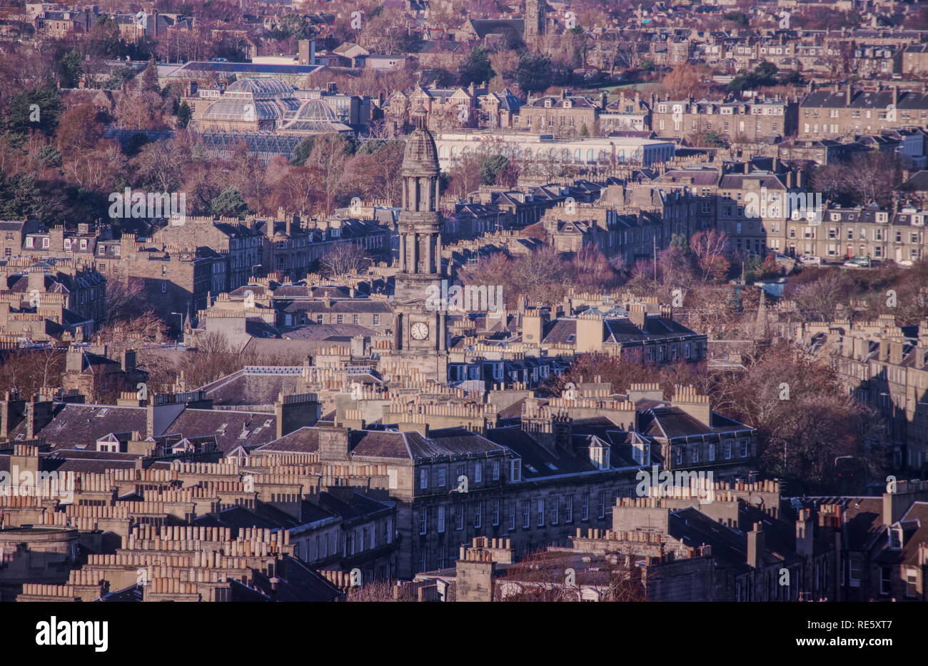 Aerial view of leith hi-res stock photography and images - Alamy