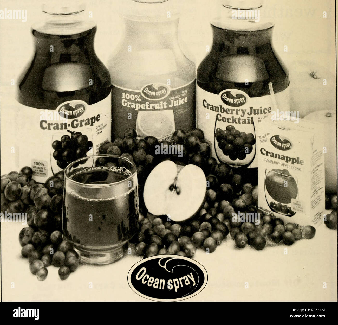 Ocean spray cranberries hi-res stock photography and images - Alamy