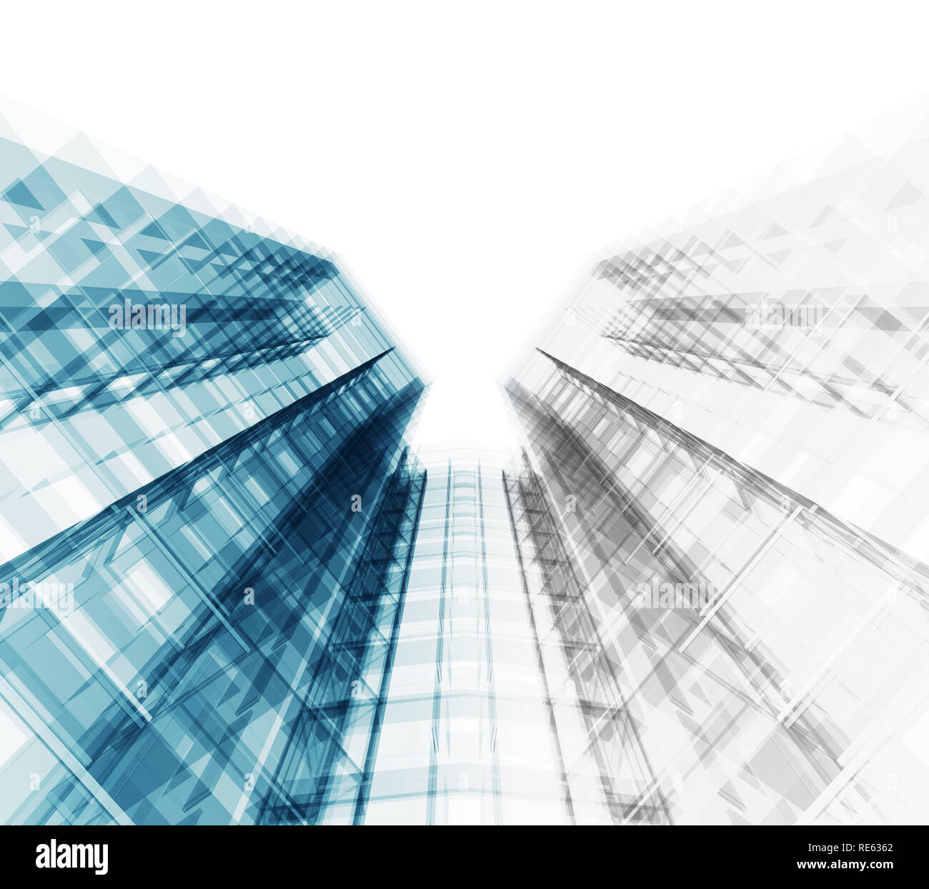 Office building 3d rendering hi-res stock photography and images - Alamy