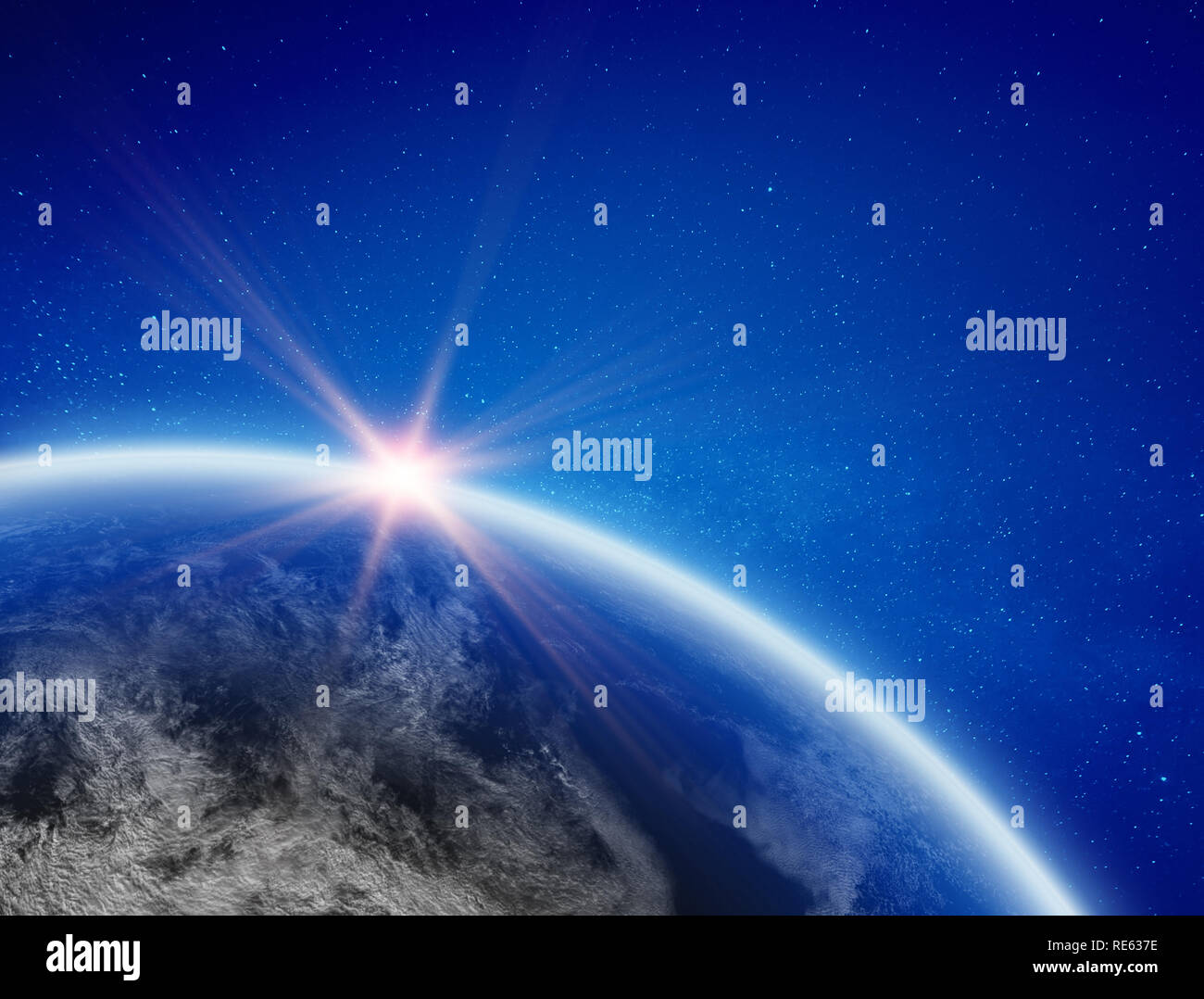 Planet Earth world Stock Photo - Alamy