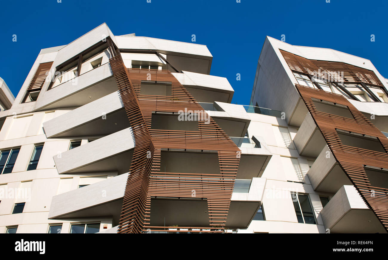 Modern external cladding hi-res stock photography and images - Alamy