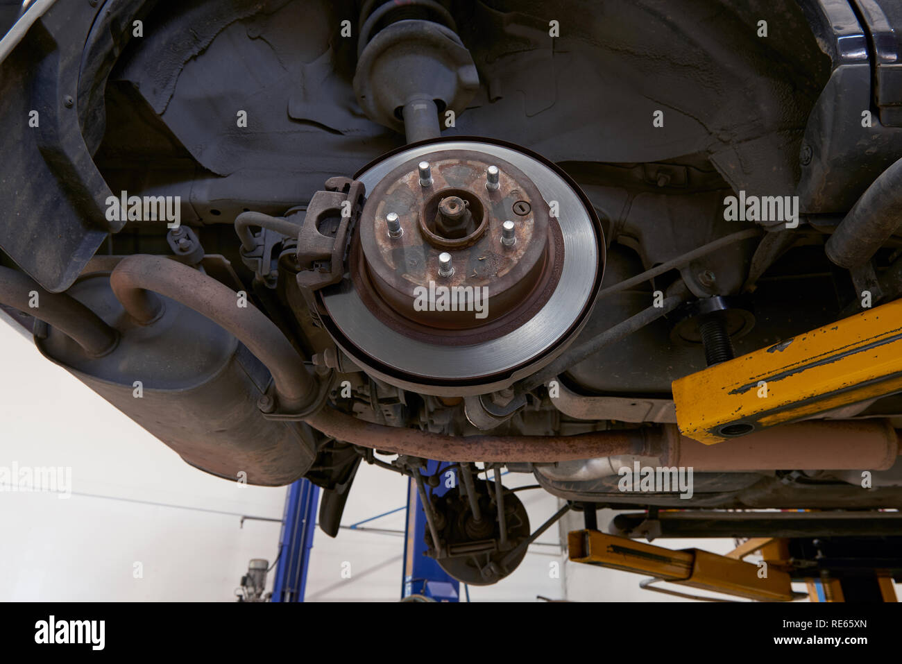Safety brake in hoist hi-res stock photography and images - Alamy
