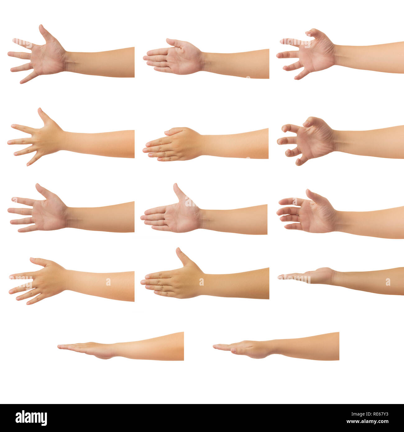 Hand five fingers spread hi-res stock photography and images - Alamy