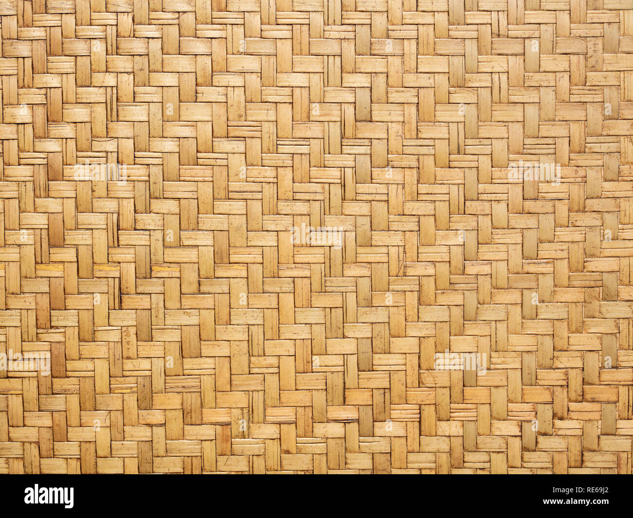 Close up image of traditional wicker surface texture pattern for use as ...